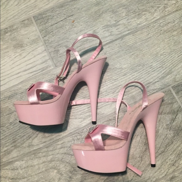 Shoes | Super Cute Pink Platform Heels | Poshmark